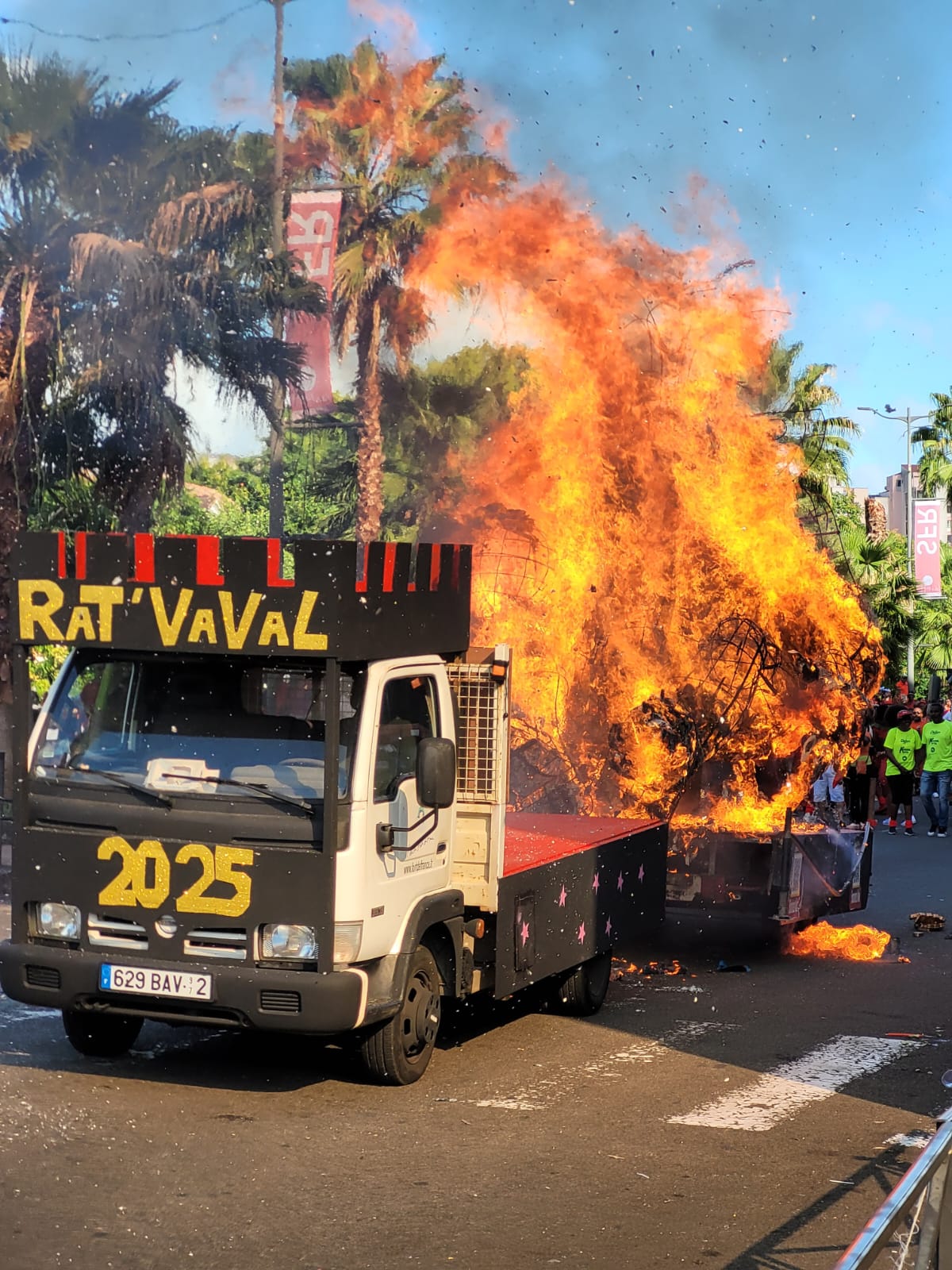 Vaval en feu avant l'heure